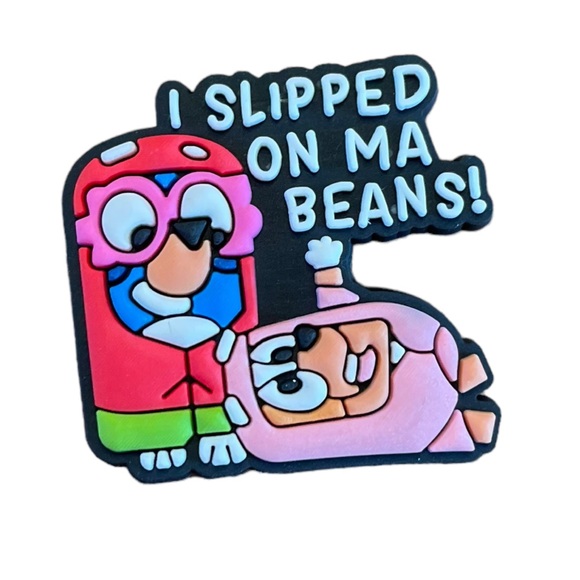 CROCS | Accessories | Bluey Grannies I Slipped On Ma Beans Croc Charm ...